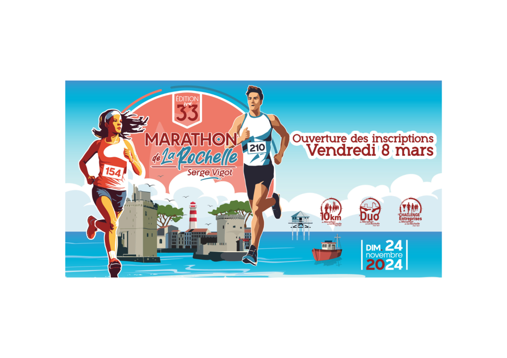 Marathon de La Rochelle – Serge Vigot – Marathon – 10km – Duo ...